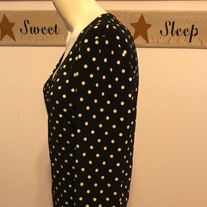ConradC | Tops | New Conradc Collection Black Citrus Dot Top Pm | Poshmark